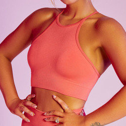 Women's Sportswear Sports Gym Legging Seamless Fitness vest suspenders long sleeves Yoga Suit high waist pants Training Wear