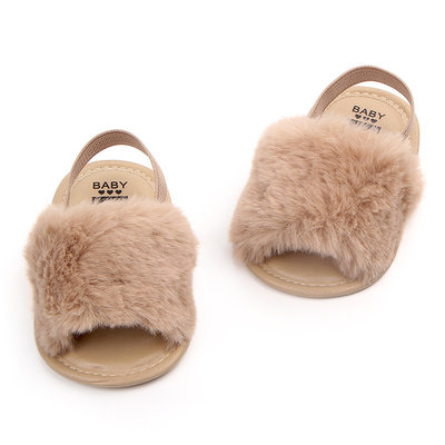 Soft Bottom Slipper Shoes Breathable Baby  Simple Elastic Band Sandals