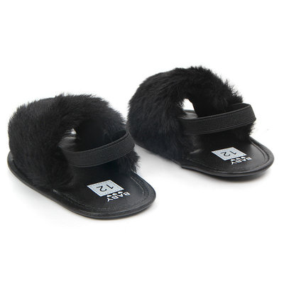 Soft Bottom Slipper Shoes Breathable Baby  Simple Elastic Band Sandals