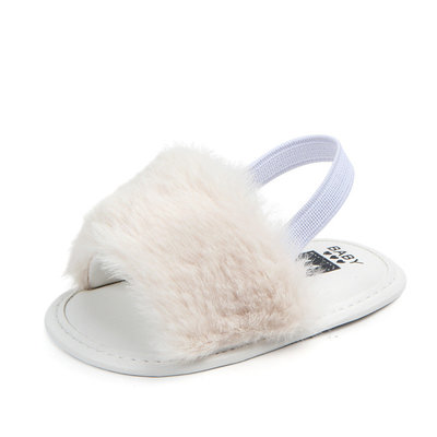 Soft Bottom Slipper Shoes Breathable Baby  Simple Elastic Band Sandals