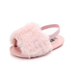 Soft Bottom Slipper Shoes Breathable Baby  Simple Elastic Band Sandals