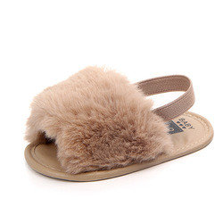 Soft Bottom Slipper Shoes Breathable Baby  Simple Elastic Band Sandals