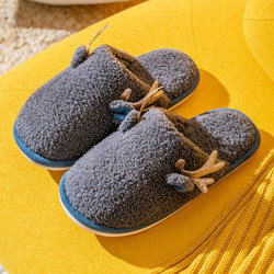 couple Christmas deer cute Home Slippers Warm house Shoes Women Indoor Slippers Slip-On Bedroom House ladies shoes