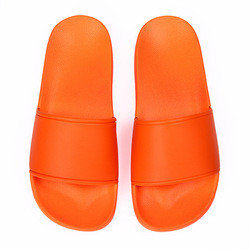 Wholesale summer sandals women Custom Logo Printing slide High Quality solid color couple Slippers for Men