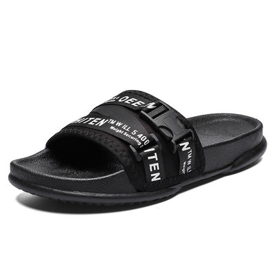 Latest Hot Sale Printing home indoor Shoes fashion new man sandal beach slide soft non-slip Slippers eva rubber sole