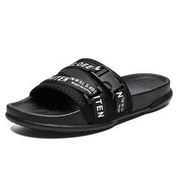 Latest Hot Sale Printing home indoor Shoes fashion new man sandal beach slide soft non-slip Slippers eva rubber sole