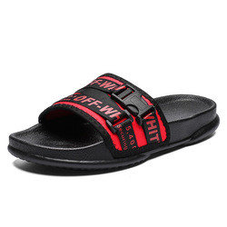 Latest Hot Sale Printing home indoor Shoes fashion new man sandal beach slide soft non-slip Slippers eva rubber sole