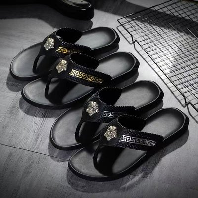Non Slip Men Cozy Slippers Indoor Flat Casual Breathable Comfortable