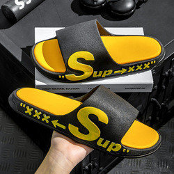 Outdoor Thick Sole Men Slippers Non Slip Summer Breathable Slippers