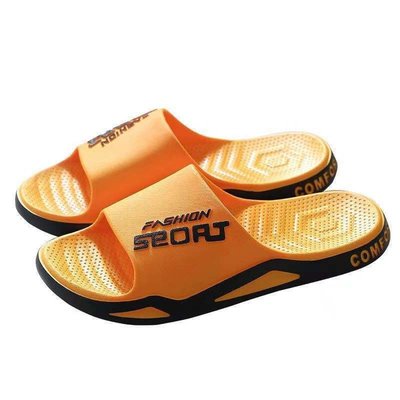 Indoor Soft Sole Men Flat Slide Non Slip Home Summer Sandals