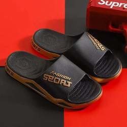 Indoor Soft Sole Men Flat Slide Non Slip Home Summer Sandals