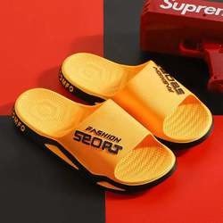 Indoor Soft Sole Men Flat Slide Non Slip Home Summer Sandals