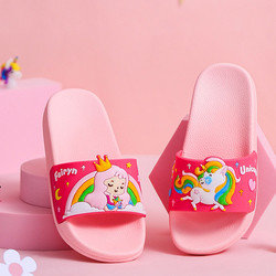 Cheerful Painting Children Slipper Shoes Summer Cozy  Non Slip