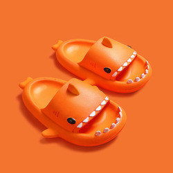 Funny Indoor Children Slipper Shoes Summer Shark  Cute Cartoon