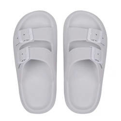 Solid Color Men Slippers Comfortable Thick Sole Men Slippers Non Slip
