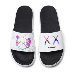 Wholesale Summer Fashion cute cartoon Couple slide Sandals Unisex soft sole Anti-slip Indoor home slippers for men
