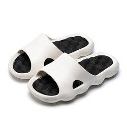 Thick Sole Men Cozy Slippers Non Slip Indoor And Outdoor Breathable