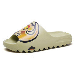 Beach Cartoon Men Cozy Slippers Home Indoo Thick Sole Non Slip