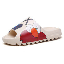 Beach Cartoon Men Cozy Slippers Home Indoo Thick Sole Non Slip