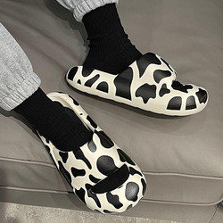 New design Summer Cute Pattern Light Weight Anti-slip For Indoor couple flat men Slippers eva sandals women