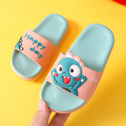 Custom Dinosaur slippers children cartoon cute animal boys and girls sandals soft sole non-slip kids beach shoes ladies shoes