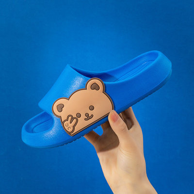 Cute Cartoon Animals Kids Beach Shoes  Unisex Children Sandals