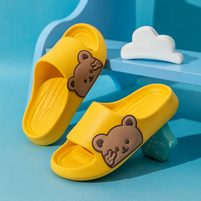 Cute Cartoon Animals Kids Beach Shoes  Unisex Children Sandals