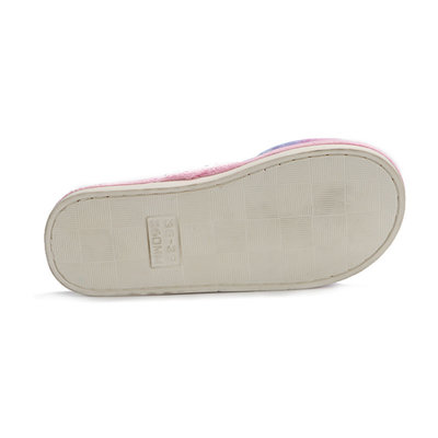 Women faux fur Warm Comfy Winter Slippers Fluffy Breathable home  Indoor  Slippers open toe shoes