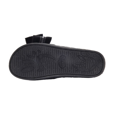 Cute Bowknot Plush home shoes  Women Soft Winter Women Shoes Winter Ladies House indoor Slippers