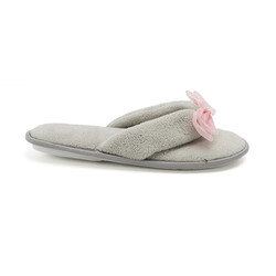 Custom logo women Indoor Outdoor House Flip Flops Cozy Premium Memory Foam Fluffy Slippers for ladies