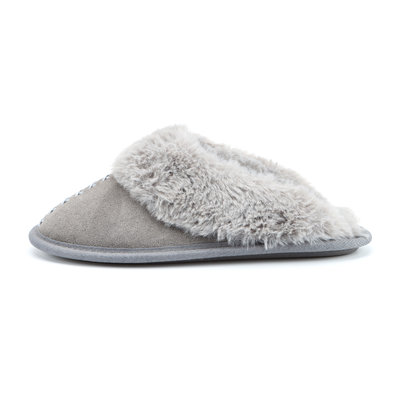 Comfy Faux Fur Women House winter Slipper Memory Foam Slip On Anti-Skid Sole