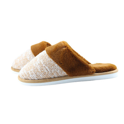 Women faux fur Warm Comfy Winter Slippers Fluffy Breathable  home Indoor Slippers