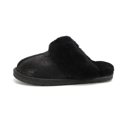 Fluffy Rabbit hair Home Slippers Women Comfort Furry Flat Female solid color Slippers ladies bedroom house shoes