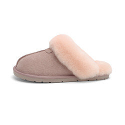 Fluffy Rabbit hair Home Slippers Women Comfort Furry Flat Female solid color Slippers ladies bedroom house shoes