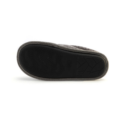 Comfortable Cotton Upper Memory Foam House Shoes Flat Closed Toe Ultra Lightweight home Indoor Slippers for Men custom shoes