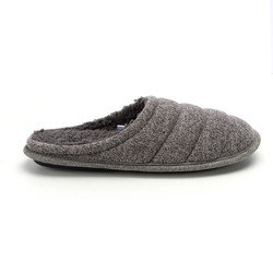Comfortable Cotton Upper Memory Foam House Shoes Flat Closed Toe Ultra Lightweight home Indoor Slippers for Men custom shoes