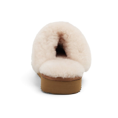 2021 New Trend Fashion children home bedroom slippers Winter  Wool house shoes For Kids luxury fur slippers