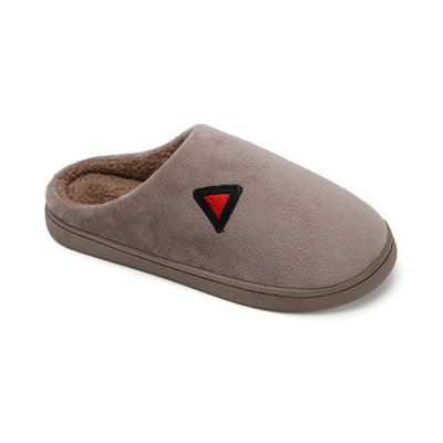 Wholesale Women Super soft material Slippers Winter Warm ladies solid color Shu velveteen closed toe house shoes