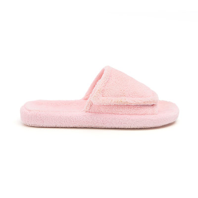 Factory price Cheap Women Coral fleece home Indoor Slippers Pure Color Open Toe Candy Color Flat house shoes