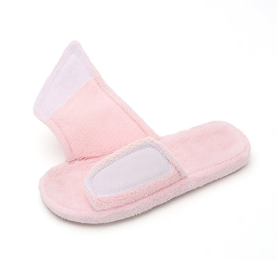 Factory price Cheap Women Coral fleece home Indoor Slippers Pure Color Open Toe Candy Color Flat house shoes