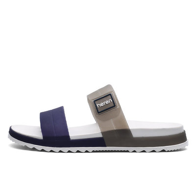 Beach shoes 2022 summer new male non-slip flat sandals Men waterproof outdoor soft sole slippers light