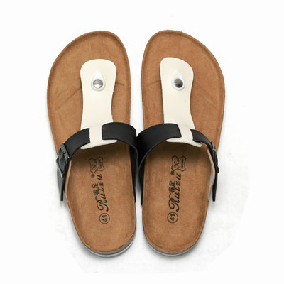 2022 wholesale customized summer unisex printing cork Slippers flat beach sandals multiple color Flip-Flops