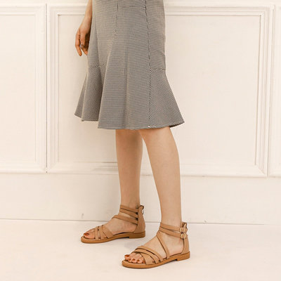 women's sandals new style Classic Women beach casual Shoes fashion slippers with Adjustable back Zipper