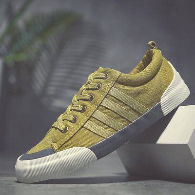 Canvas  Men Casual Footwear Walking Style Comfortable Anti Slip