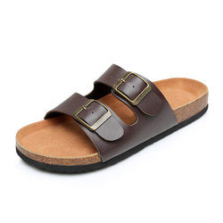 Unisex Casual Footwear  Beach Buckle Men Summer Soft Flat  Casual Footwear