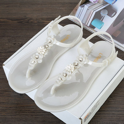 Hot sale ladies summer slippers beach casual shoes fashion footwear non-slip flat sandals for women wholesale