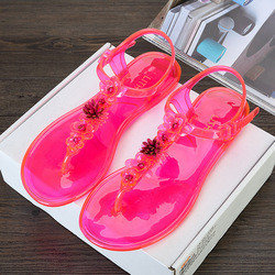 Hot sale ladies summer slippers beach casual shoes fashion footwear non-slip flat sandals for women wholesale