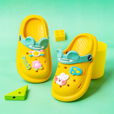 Cute Cartoon Children Slipper Shoes Summer Outdoor Non Slip