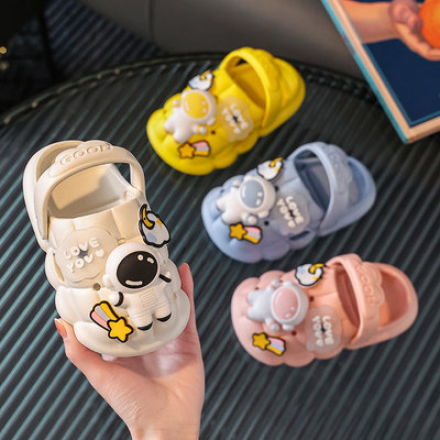 Astronaut Cartoon Children Slipper Summer Non Slip Soft Bottom Children Slipper