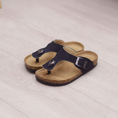 2022 summer solid color children sandals unisex fashion cork slippers girls outdoor beach flip-flops in stock baby boy shoes